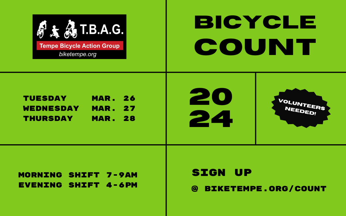 Bike Count – Tempe Bicycle Action Group